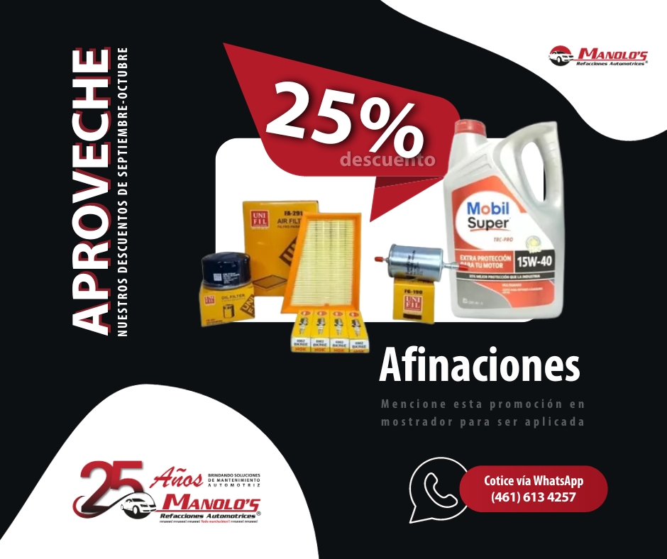 Manolo's Refacciones Automotrices | Refaccionaria en Celaya